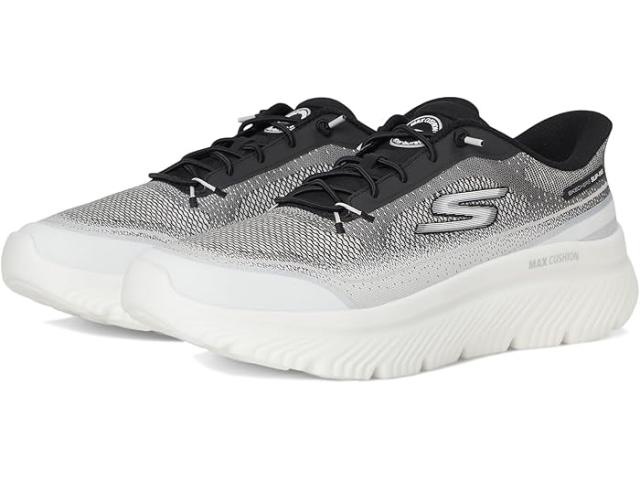 (取寄) スケッチャーズ パフォーマンス メンズ ゴー ウォーク マックス クッショニニグ ハイパー バースト ハンズ フリー スリップ-イン SKECHERS Performance men Go Walk Max Cushioning Hyper Burst Zoltar Hands Free Slip-in White/Black