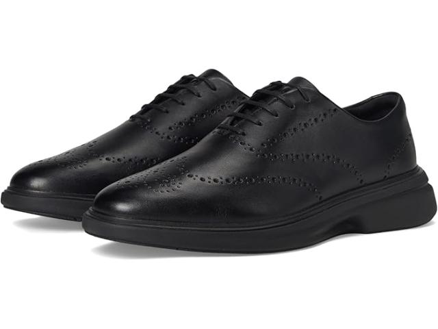 (取寄) コールハーン メンズ オリジナルグランド ウィングチップ オックスフォード Cole Haan men Originalgrand Cityspectre Wingtip Oxfords Black/Black