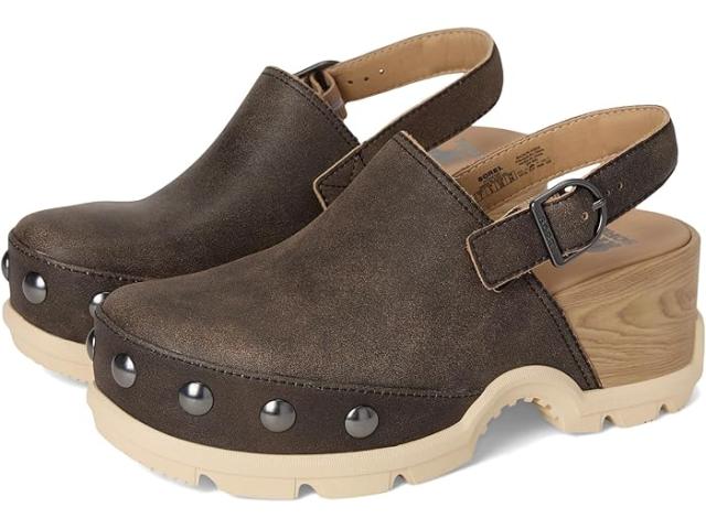 (取寄) ソレル レディース クロッグ SOREL women Roam'n Clog Rvt Canoe/Bleached Ceramic