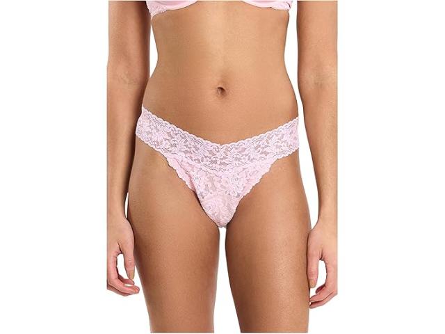 (取寄) ハンキー パンキー レディース シグニチャー リークプルーフ オリジナル ライズ トング Hanky Panky women Signature Lace Leakproof Original Rise Thong Bliss Pink