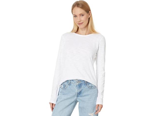 (取寄) リラ P レディース ロング スリーブ クルーネック Lilla P women Long Sleeve Crewneck White