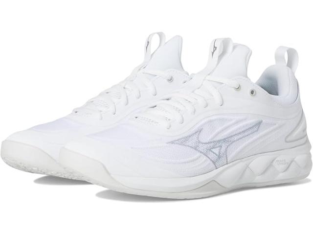 (取寄) ミズノ レディース ウェーブ ルミナス 3 Mizuno women Wave Luminous 3 White/Silver