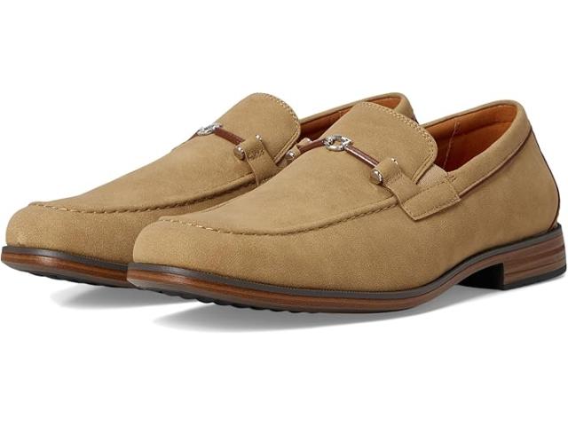 (取寄) ステイシー アダムス メンズ リチャードソン モック トゥ スリッポン Stacy Adams men Richardson Moc Toe Slip-On Khaki