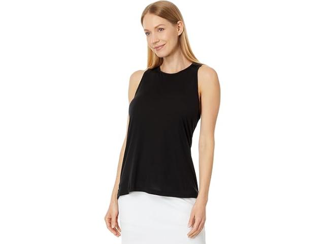 (取寄) スマートウール レディース アクティブ ウルトラライト ハイ ネック タンク Smartwool women Active Ultralite High Neck Tank Black