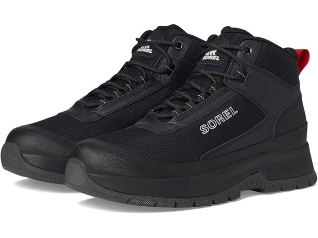 (取寄) ソレル メンズ アウティング NW スニーカー ミッド ウォータープルーフ SOREL men Outing Nw Sneaker Mid Waterproof Black/Black