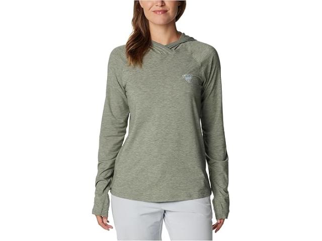 (取寄) コロンビア レディース パフォーマンス フィッシング ギア アンチャーテッド ブーディ Columbia women PFG Uncharted Hoodie Cypress Heather