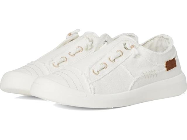 (取寄) ブローフィッシュ マリブ レディース ビーチサイド スリッポン シューズ Blowfish Malibu women Beachside Slip On Shoes White Canvas