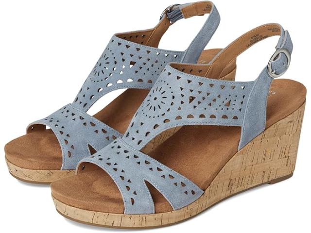 (取寄) ロックポート レディース  Rockport women Belis Blue Suede