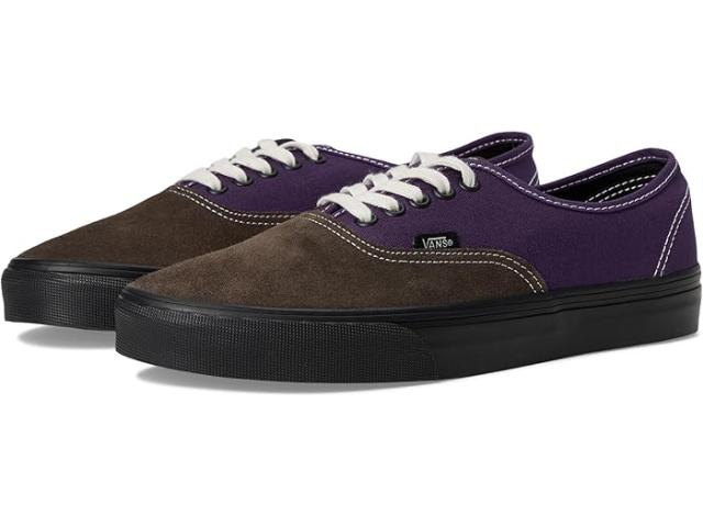 (取寄) バンズ オーセンティック Vans Authentic Black Sidewall Gothic Grape