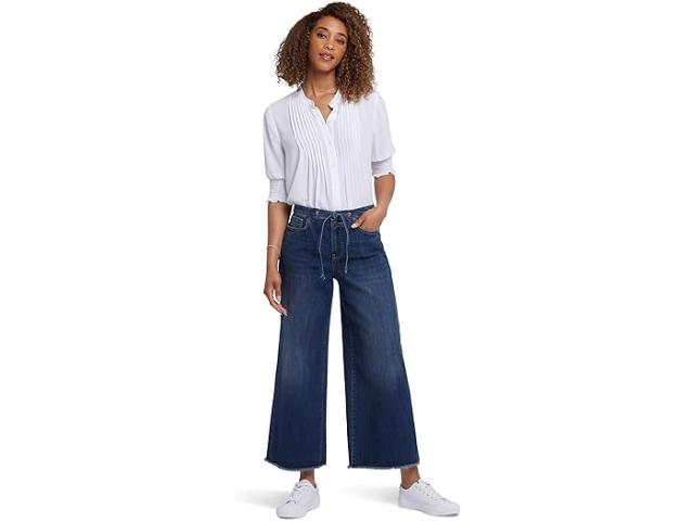 (取寄) エヌワイディージェイ レディース シンディ リラックスド-フィット ワイド レッグ アンクル ジーンズ NYDJ women Cindi Relaxed Wide Leg Ankle Jeans Rio Rapids