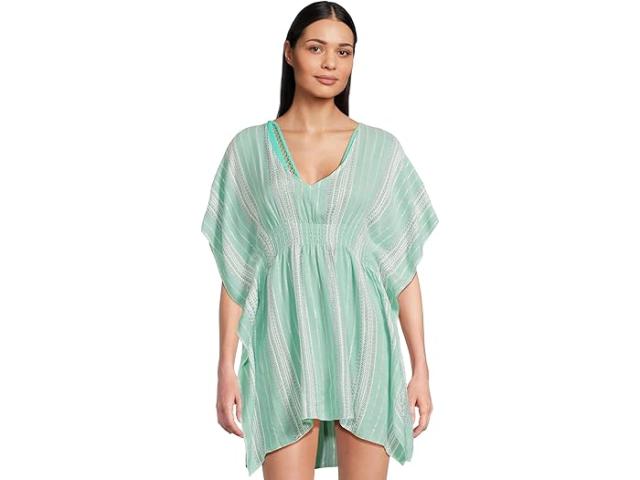 (取寄) ベッカ レディース ラディアンス バンジ ネックライン チュニック BECCA women Radiance Plunge Neckline Tunic Aqua Sea/Bellflower Multi