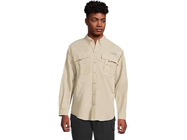 (取寄) コロンビア メンズ バハマ リ ロング スリーブ シャツ Columbia men Bahama II Long Sleeve Shirt Fossil 1