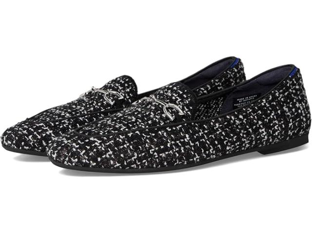 (取寄) レディース ザ ダブル ビット ローファーズ Rothy's women The Double Bit Loafers Twilight Tweed