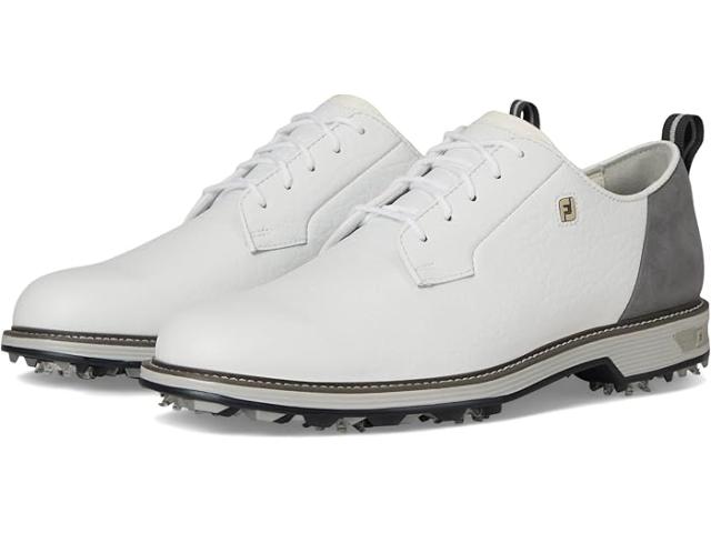 (取寄) フットジョイ メンズ プレミア シリーズ - フィールド Lx ゴルフ シューズ FootJoy men Premiere Series - Field LX Golf Shoes White/Grey/Grey