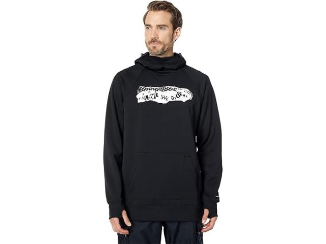 (取寄) ボルコム スノー メンズ ハイドロ ライディング ブーディ Volcom  men Hydro Riding Hoodie Black 3