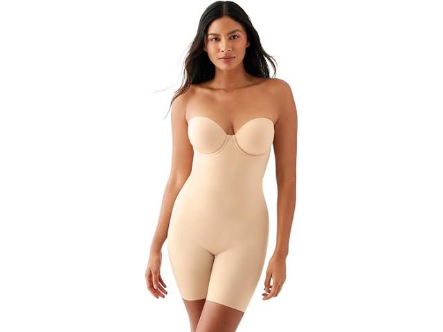 (取寄) ワコール レディース レッド カーペット ストラップレス オール イン ワン タイ シェイパー Wacoal women Red Carpet Strapless All in One Thigh Shaper Sand
