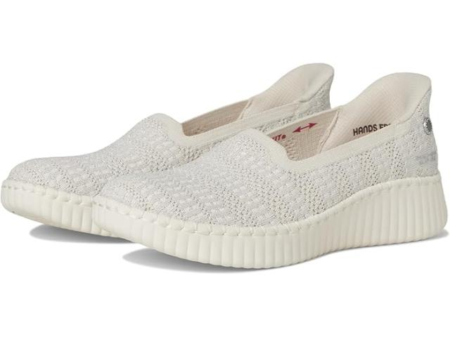 (取寄) スケッチャーズ レディース マーサ スチュワート ウィルシャー ブールバード - グリマー ステップ ハンズ フリー スリップ-インス SKECHERS women Martha Stewart Wilshire Blvd - Glimmer Step Hands Free Slip-Ins Natural