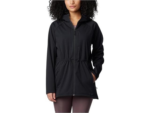 (取寄) コロンビア レディース フローラ パーク リ ソフトシェル ジャケット Columbia women Flora Park II Softshell Jacket Black