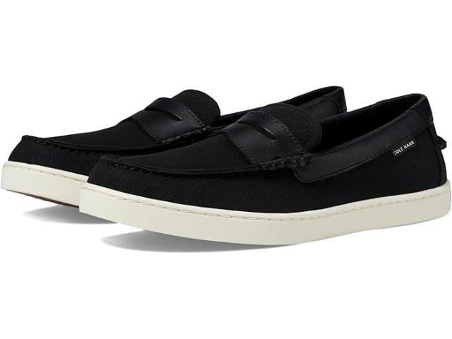 (取寄) コールハーン メンズ ナンタケット ペニー Cole Haan men Nantucket Penny Black Canvas/Black/Ivory