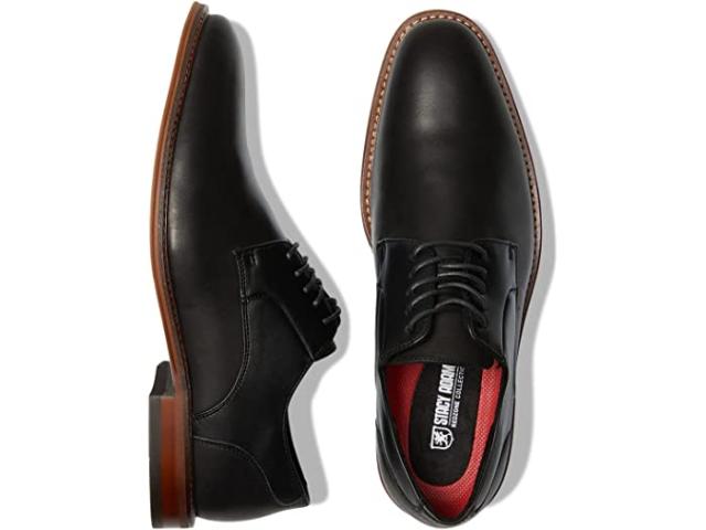 (取寄) ステイシー アダムス メンズ マールトン プレーン トゥ オックスフォード Stacy Adams men  Marlton Plain Toe Oxford Black