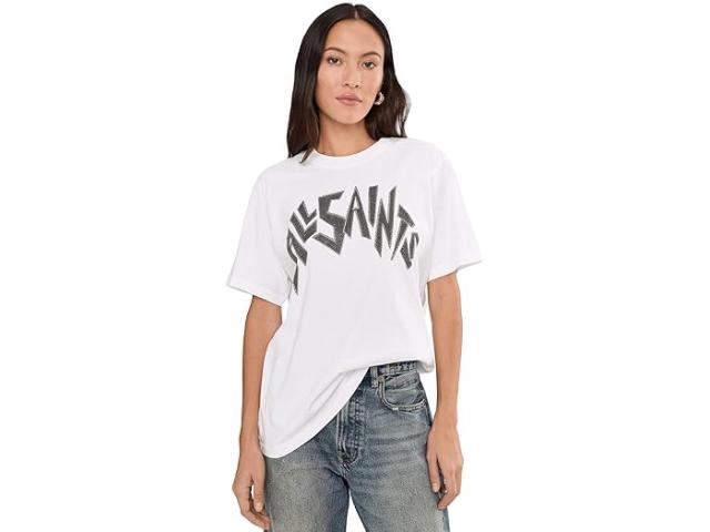 (取寄) オールセインツ レディース ジンク Bf ティー AllSaints women Zinc Bf Tee Optic White