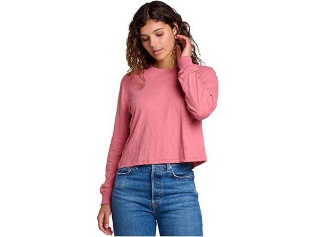 (取寄) トードアンドコー レディース バウンドレス ジャージ ロング スリーブ ティー Toad&Co women Boundless Jersey Long Sleeve Tee Flamingo