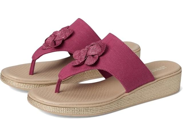 (取寄) ライフストライド レディース ブルーム トングス LifeStride women Bloom Thongs Dusty Rose Denim Fabric