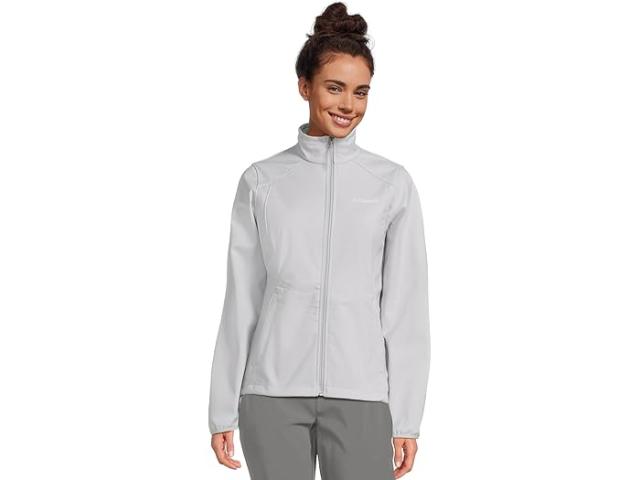(取寄) コロンビア レディース クルーザー リッジ 3 ソフトシェル ジャケット Columbia women Kruser Ridge III Softshell Jacket Cirrus Grey