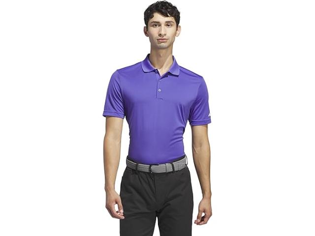 (取寄) アディダス ゴルフ メンズ アディ パフォーマンス ショート スリーブ ポロ adidas Golf men adidas Golf adi Performance Short Sleeve Polo Purple