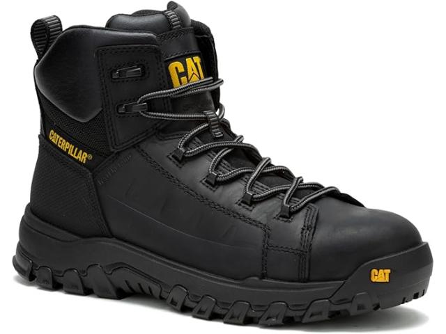 (取寄) キャタピラー メンズ スレッショルド リバウンド ウォータープルーフ ノン メタリック コンポジット トゥ Caterpillar men Caterpillar Threshold Rebound Waterproof Non llic Composite Toe Black