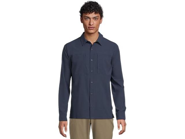 (取寄) ロイヤルロビンズ メンズ エクスペディション 3 ロング スリーブ  Robbins men Expedition III Long Sleeve Deep Blue