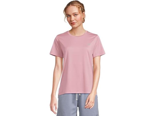(取寄) ニューバランス レディース スポーツ エッセンシャル T-シャツ New Balance women Sport Essentials T-Shirt Pink Taffy