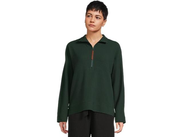 (取寄) リラ P レディース ドルマン オーバーサイズ 1/2 ジップ Lilla P women Dolman Oversized 1/2 Zip Spruce