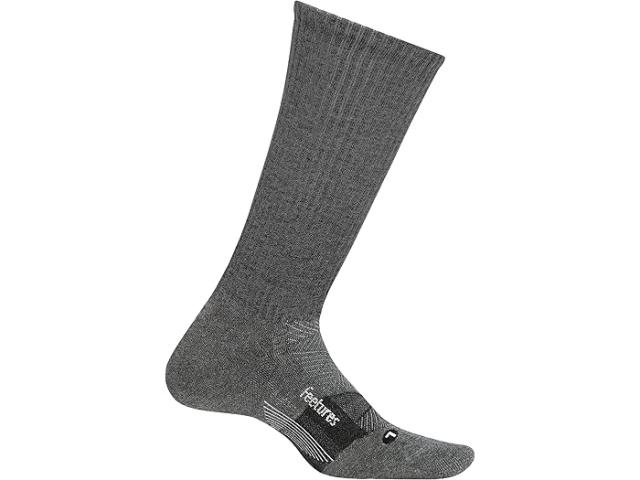 (取寄) フィーチャーズ メリノ 10 クッション クルー Feetures Feetures Merino 10 Cushion Crew Gray 1