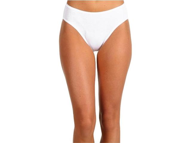 (取寄) ハンロ レディース コットン シームレス ハイ-カット フル ブリーフ 1626 Hanro women Hanro Cotton Seamless Hi-Cut Full Brief 1626 White