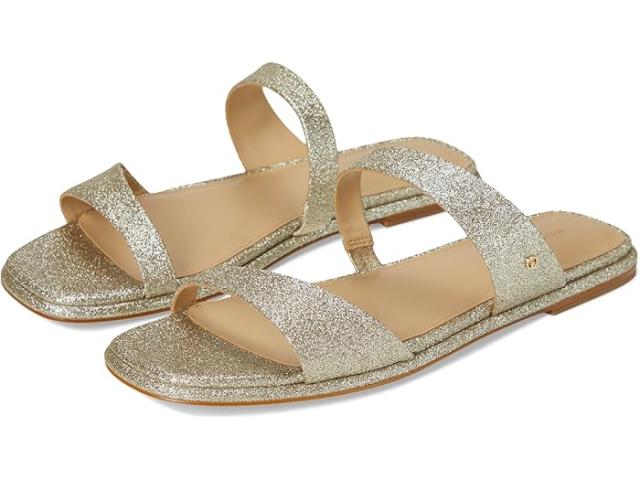 (取寄) マイケルコース レディース フラッツ サンダル MICHAEL Michael Kors women Jaida Flat Sandal Pale Gold