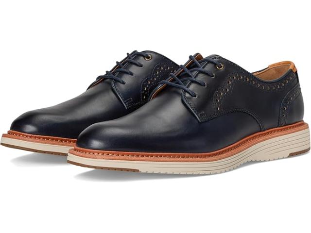 (取寄) ジョンストン&マーフィー メンズ アップトン プレーン トゥ Johnston & Murphy men Upton 175th Plain Toe Navy Oiled American Full Grain