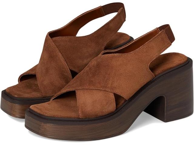 (取寄) フリーピープル レディース コラ プラットフォーム クロッグス Free People women Cora Platform Clogs Cognac Suede