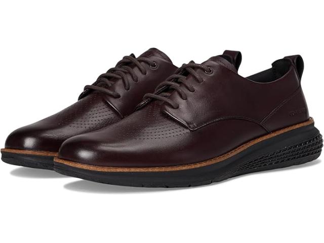 (取寄) コールハーン メンズ オリジナルグランド エナジー ウィーブ プレーン トゥ オックスフォード Cole Haan men Originalgrand Energy Weave Plain Toe Oxford Chocolate Raisin/Dark Natural/Black