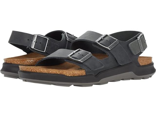 (取寄) ビルケンシュトック メンズ ミラノ ラギッド (メン) Birkenstock men Birkenstock Milano Rugged (Men) Black Oiled Leather