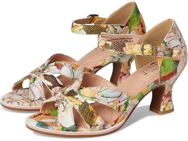 (取寄) ラルティストバイスプリングステップ レディース ワルツ L'Artiste by Spring Step women Waltz Orange Multi