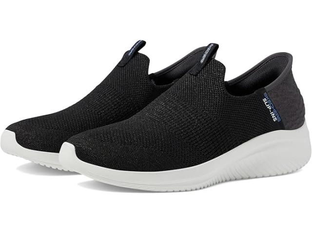 (取寄) スケッチャーズ レディース ウルトラ フレックス 3.0 - スムース ステップ - スリップ インス SKECHERS women Ultra Flex 3.0 - Smooth Step - Slip Ins Black