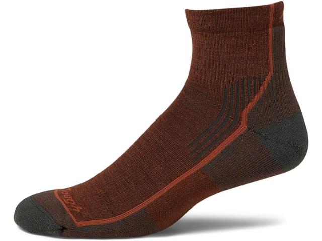 (取寄) ダーンタフバーモント メンズ ハイカー 1/4 ソックス クッション Darn Tough Vermont men Darn Tough Vermont Hiker 1/4 Socks Cushion Chestnut