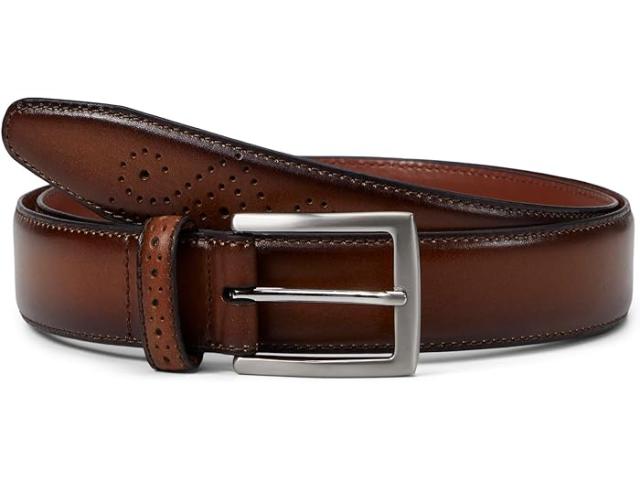 (取寄) ジョンストン&マーフィー メンズ バーニッシュド エッジ ベルト Johnston & Murphy men Johnston & Murphy Burnished Edge Belt Tan