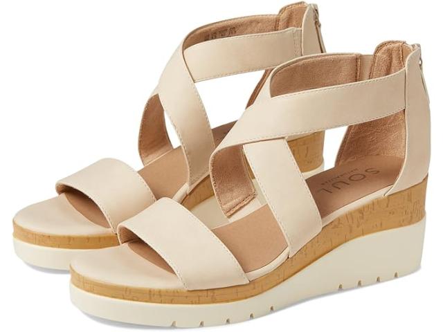 (取寄) ナチュラライザー レディース ソウル - グッドタイムズ Naturalizer women Naturalizer SOUL Naturalizer - Goodtimes Porcelain Beige Synthetic