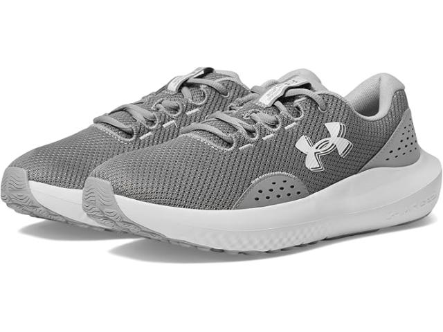 (取寄) アンダーアーマー メンズ チャージド サージ Under Armour men Charged Surge Steel/Mod Gray/White