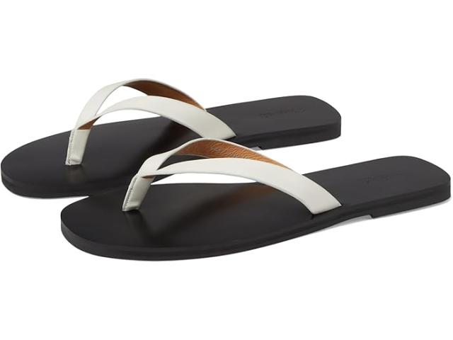 (取寄) メイドウェル レディース グリーン トング スライド Madewell women Greene Thong Slide White Pebble
