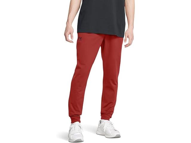 (取寄) アンダーアーマー メンズ スポーツスタイル トリコット ジョガー Under Armour men Under Armour Sportstyle Tricot Jogger Earthen Orange/Black