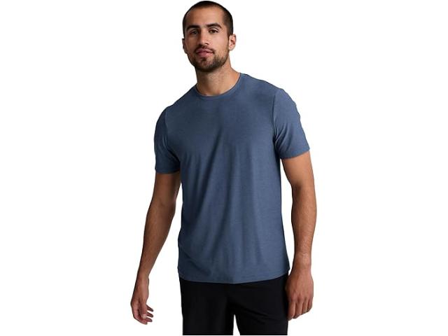 (取寄) ビヨンドヨガ メンズ オルウェイズ ビヨンド クルー ティー 2.0 Beyond Yoga men Always Beyond Crew Tee 2.0 Ocean Indigo Heather