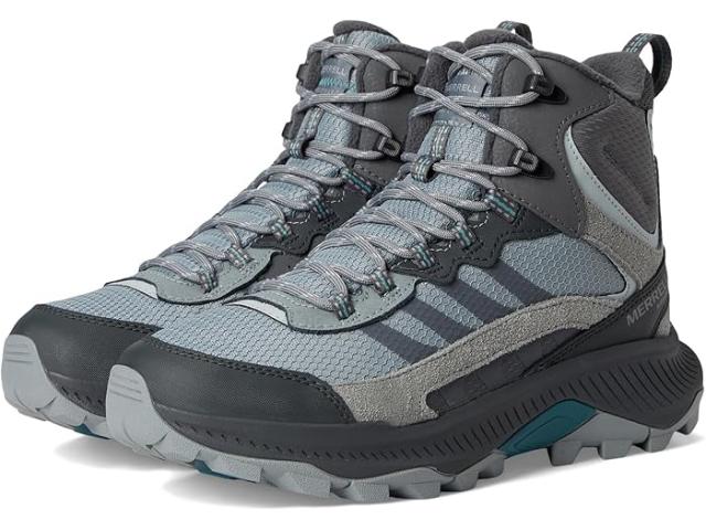 (取寄) メレル レディース スピード ストライク 2 サーモ ミッド ウォータープルーフ Merrell women Merrell Speed Strike 2 Thermo Mid Waterproof Monument